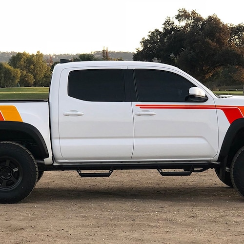 Kit Toyota Tacoma TRD Racing Retro Vintage Stripe Kit With - Etsy