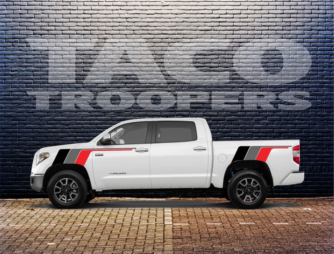 Kit - Toyota Tundra TRD Back to the Future Retro Vintage Stripe Kit ...
