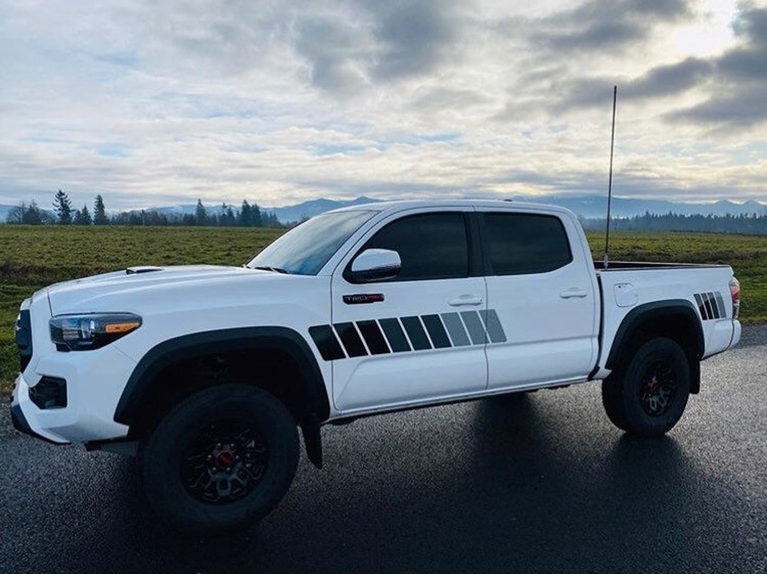 Slash Stripe Kit Fits Toyota Tacoma 2016 2017 2018 2019 2020 2021 2022 ...