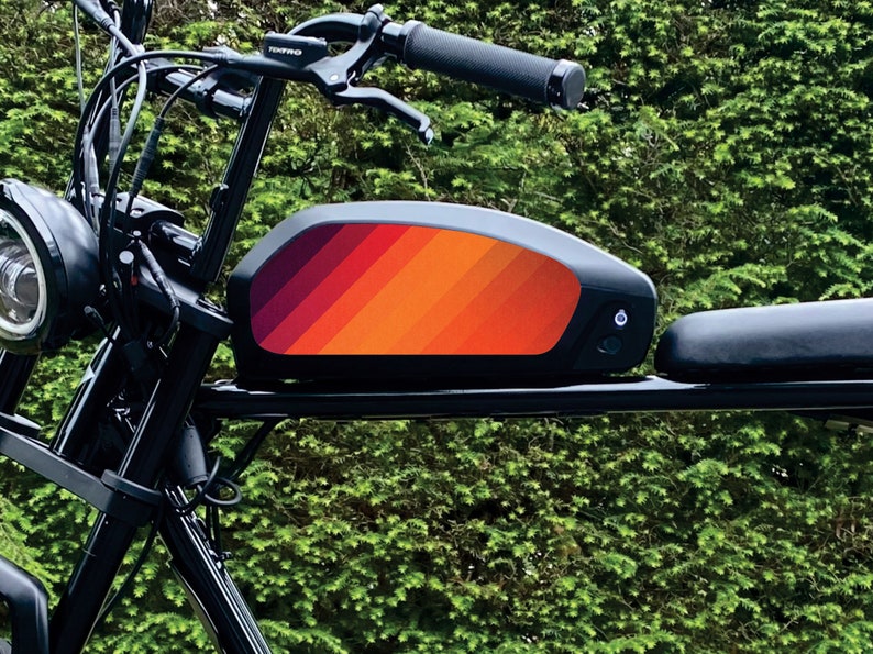 Decal Kit for Super73 S2 R and RX Battery Pack 80s Vintage Orangepeel ...