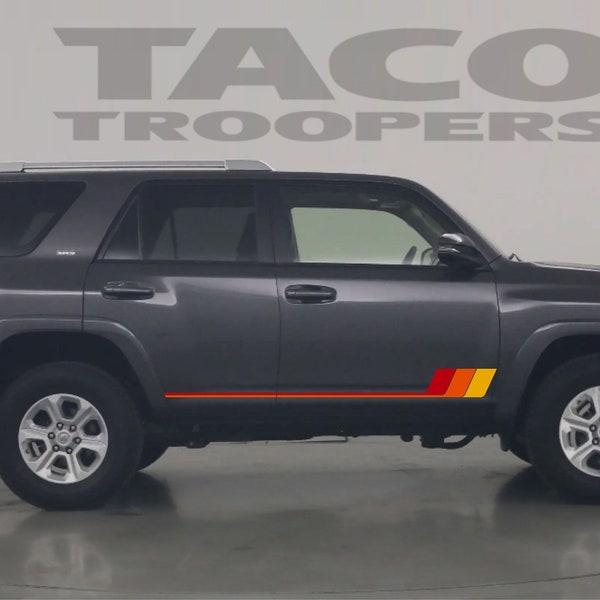 Toyota Retro Stripes - Etsy