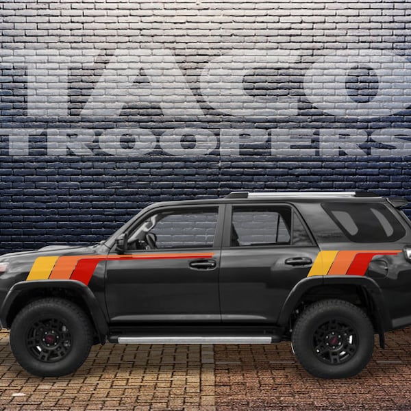 Toyota Retro Stripes - Buy Online - Etsy