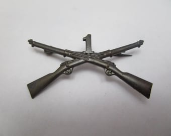 Crossed Rifles Pin - Etsy