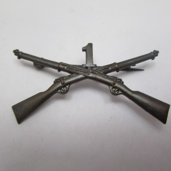 Crossed Rifles Pin - Etsy