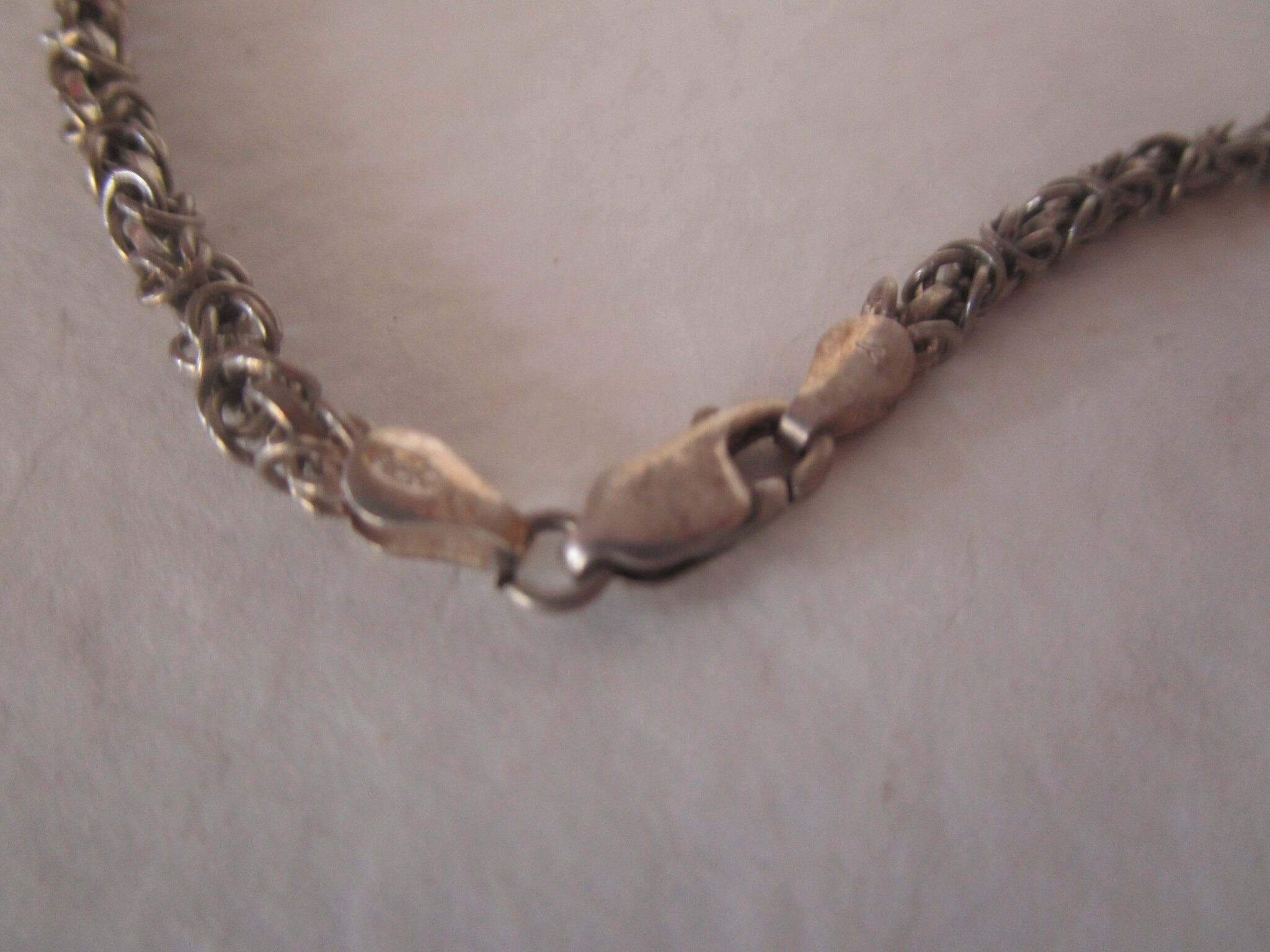 Vintage Italian Sterling Silver Fancy Odd Link 20 Chain - Etsy