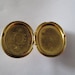 Vintage Engraved Photo Locket Button Adornment - Etsy