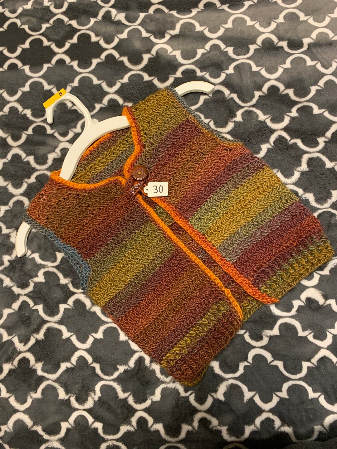3T KIDS Muted Rainbow Vest - Etsy