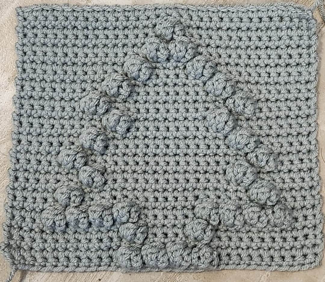 Christmas Tree Crochet Bobble Chart - Etsy