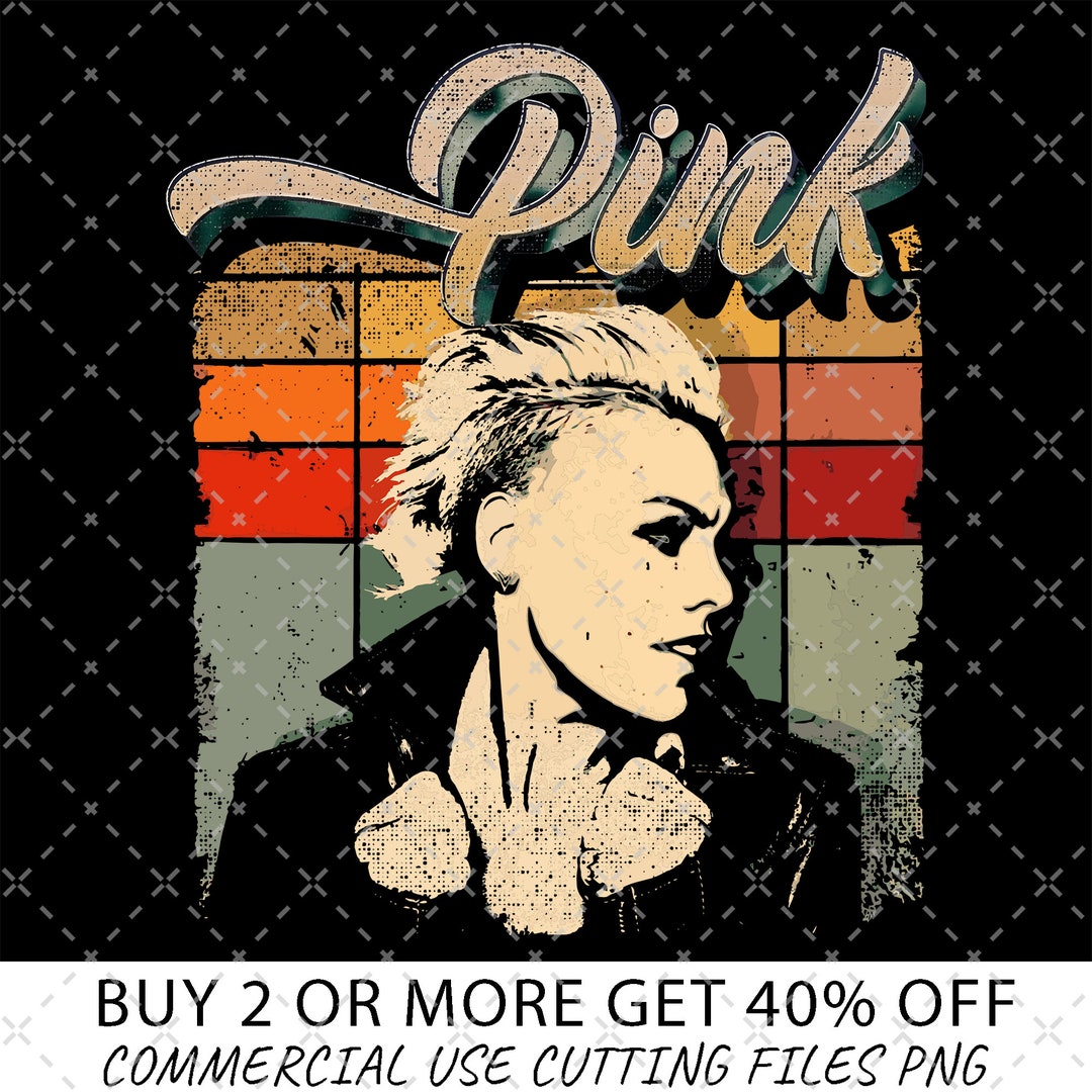 Retro P!nk Pink Png, Music Tour 2023 Png Pink Summer Concert Png - Etsy