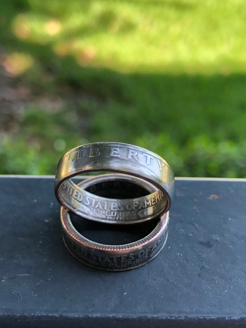 1965 to 1998 US Quarter Coin Ring - Etsy