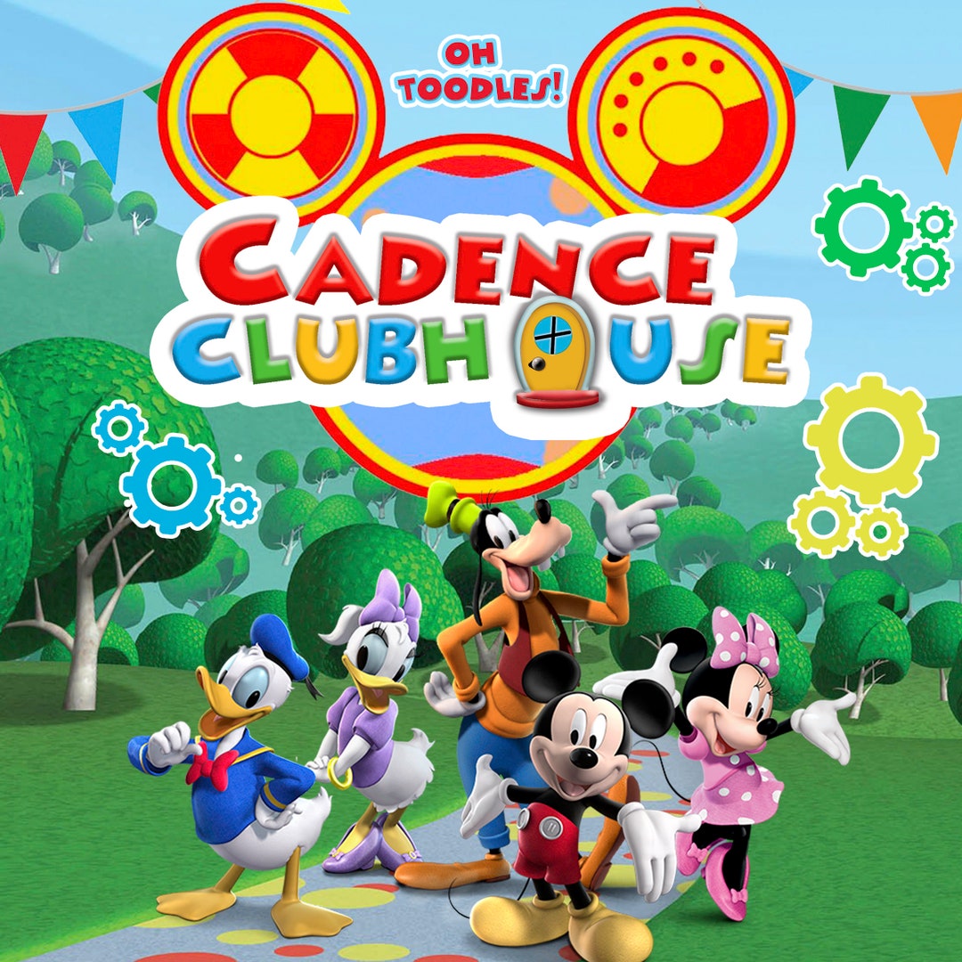 Mickey Mouse Clubhouse Backdrop - Etsy