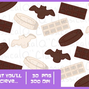 Halloween Candy, Clip Art, Halloween PNG, Chocolates, Printable ...