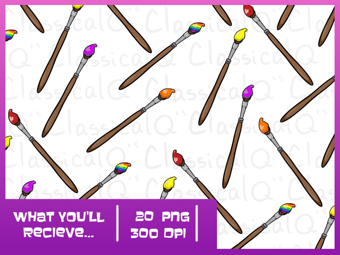 Paint Brush Clip Art, Paintbrush Clip Art, Clip Art, PNG, Arts and ...