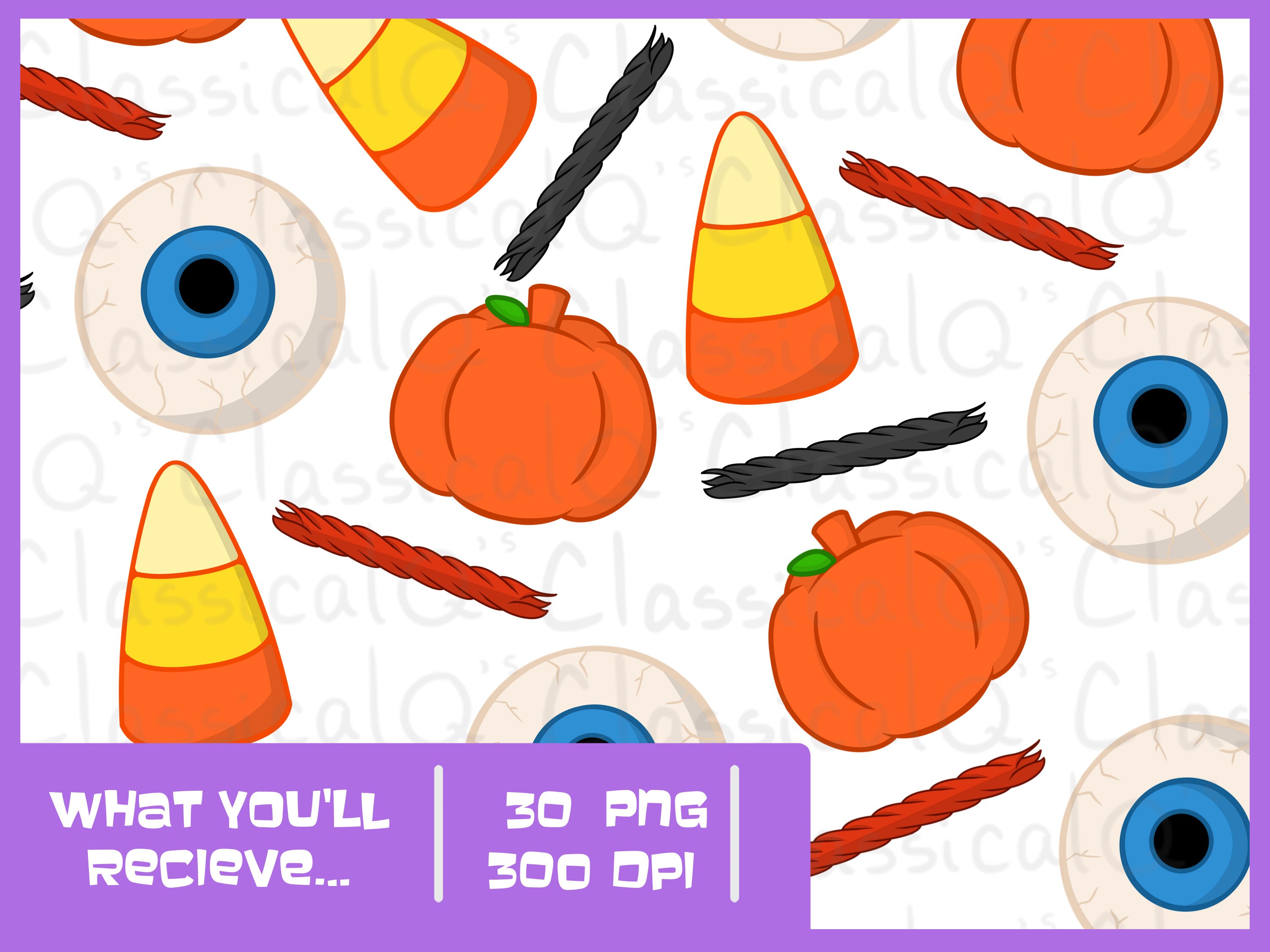 Halloween Candy, Clip Art, Halloween PNG, Chocolates, Printable ...