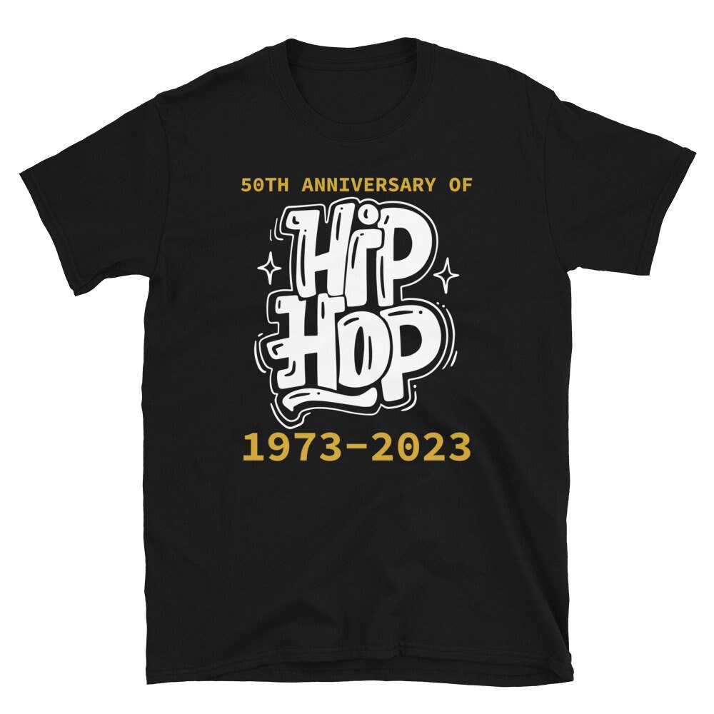 50 Years Hip Hop 50th Anniversary Celebration Short Sleeve Etsy