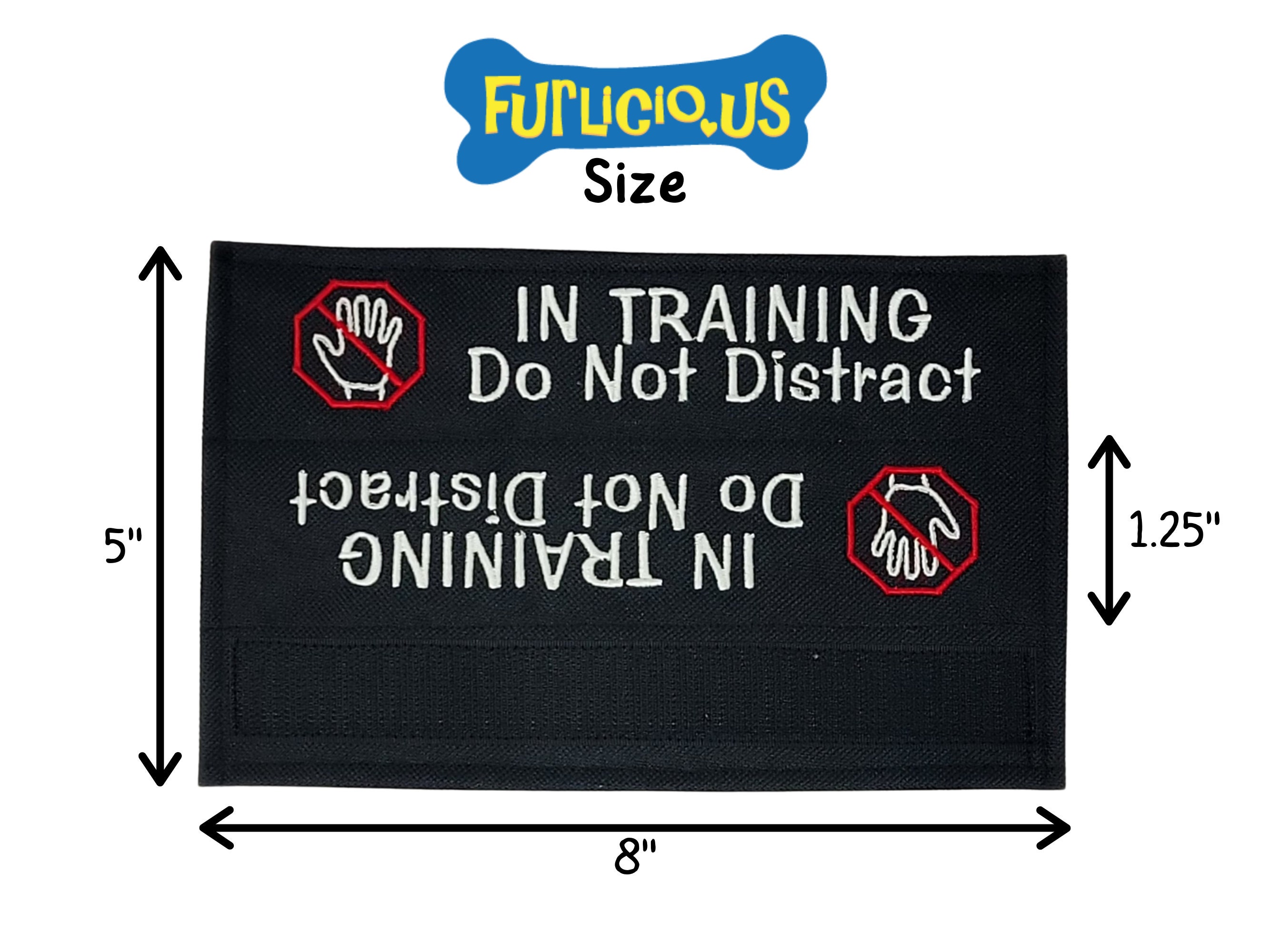 Embroidered Dog Leash Wrap: in TRAINING do Not - Etsy
