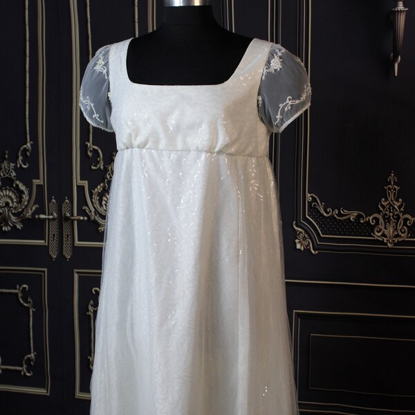 Regency Wedding Dress - Etsy