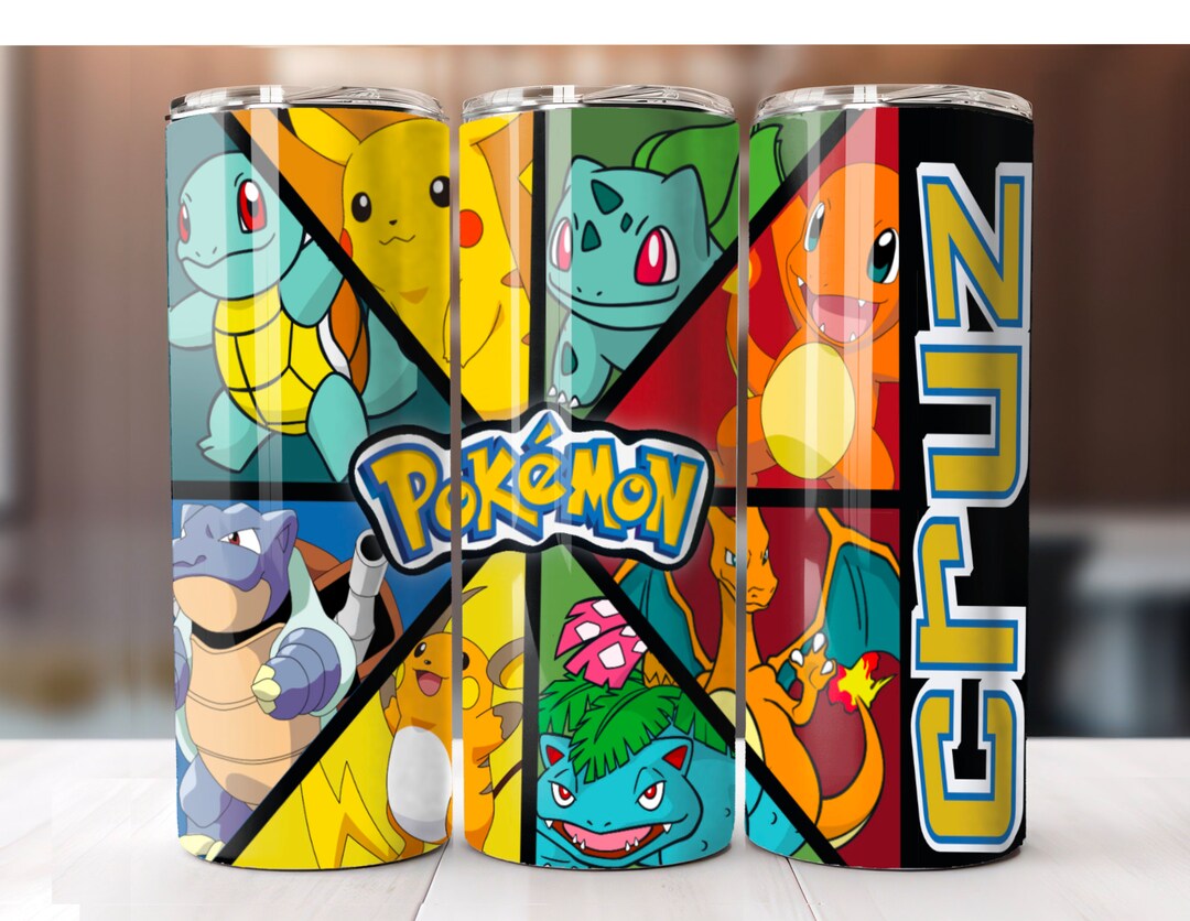 Custom Pokemon Evolution Tumbler 20oz - Etsy
