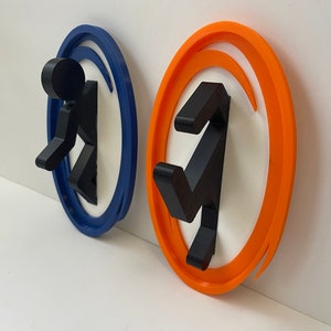 Portal Man Display Plaque/wall Hanger - Etsy