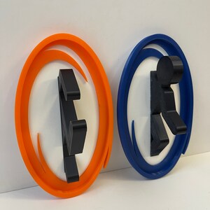 Portal Man Display Plaque/wall Hanger - Etsy