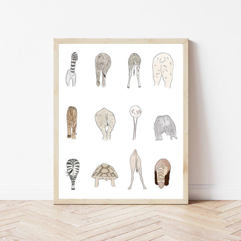 Funny Animal Prints - Etsy