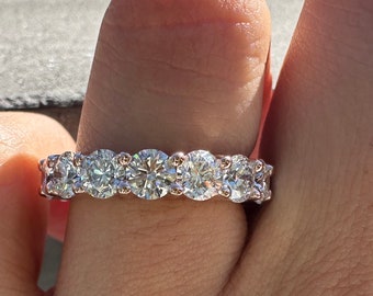 6 carat eternity band store