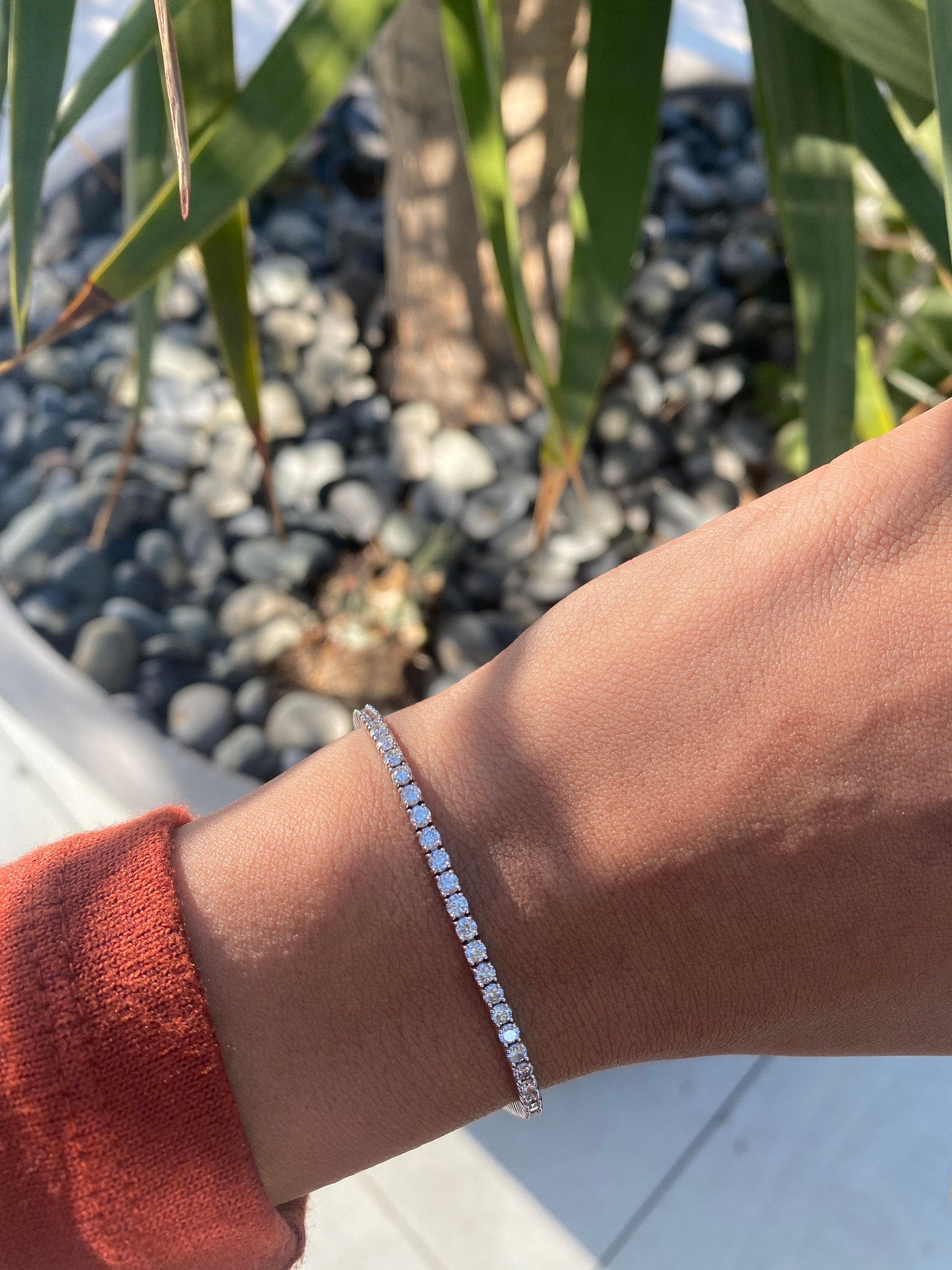 4 Carat Diamond Tennis Bracelet 4 Carat Diamond Bracelet Etsy