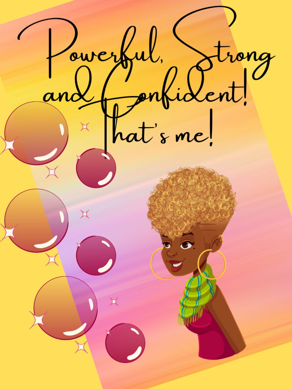 Black Girl Magic Affirmation Cards – Printable Quotes for Confidence ...