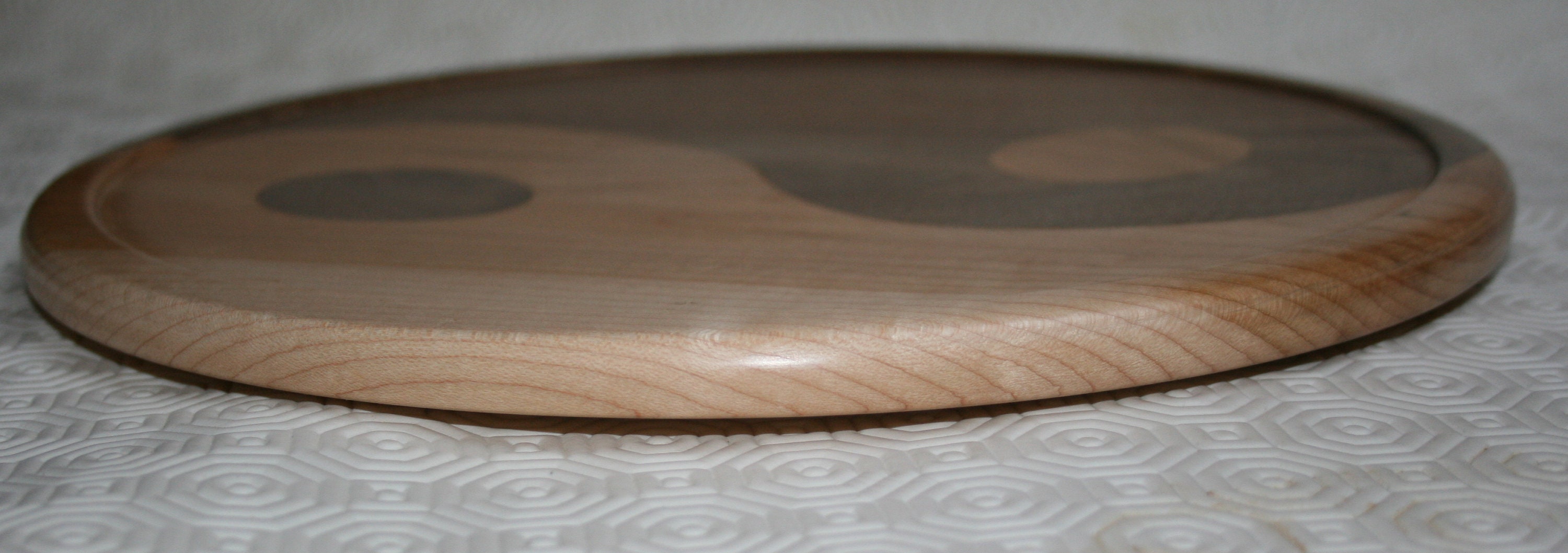 Yin Yang Platter Wood Yin Yang Platter Yin Yang Gift Walnut Platter Oak ...