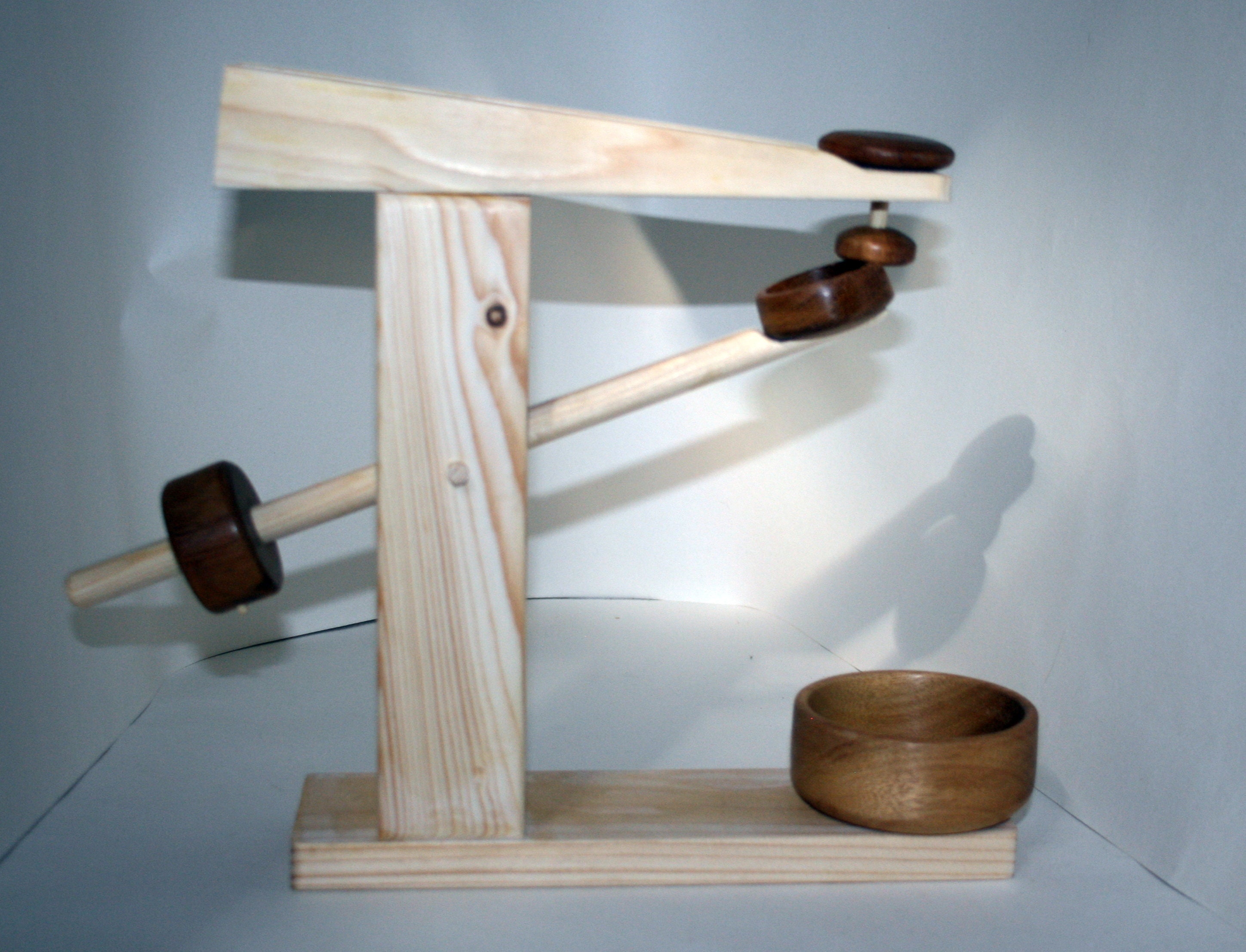 Marble Fun Handmade Wooden Automata Amish Style Marble Game - Etsy
