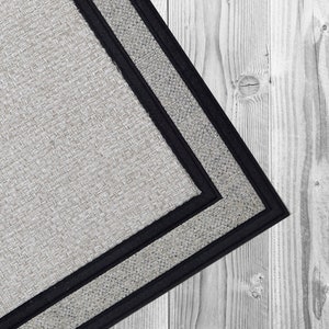 Single Initial Monogram Doormat, Classic Serif Style Letters 30x18 ...