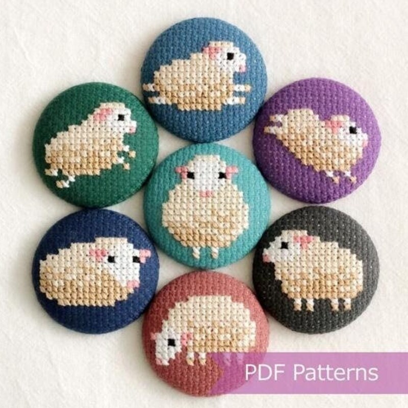 Sheep Cross Stitch - Etsy
