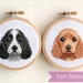 Cocker Spaniel Cross Stitch Pattern PDF Bundle C Blue Roan - Etsy
