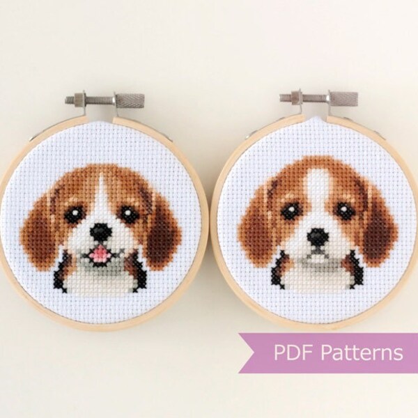 Beagle Embroidery - Etsy