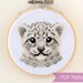 Snow Leopard Cross Stitch Pattern PDF Bundle Snow Leopard - Etsy
