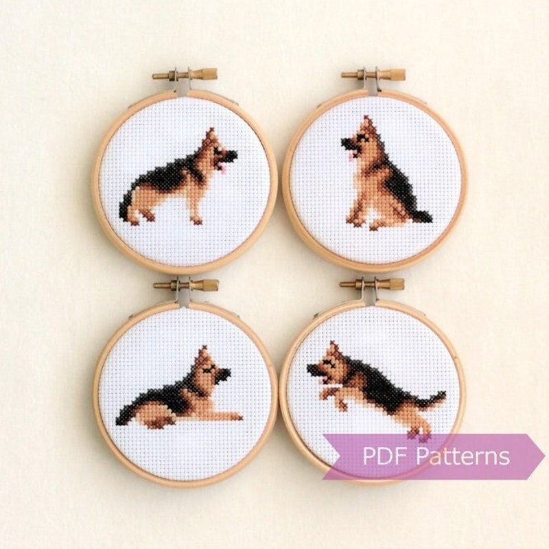 Germany Cross Stitch Mini - Etsy
