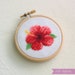 Hibiscus Cross Stitch Pattern - Hibiscus Flower Embroidery Pattern ...