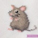 Mouse Cross Stitch Pattern PDF - Mouse Embroidery - Instant Download ...