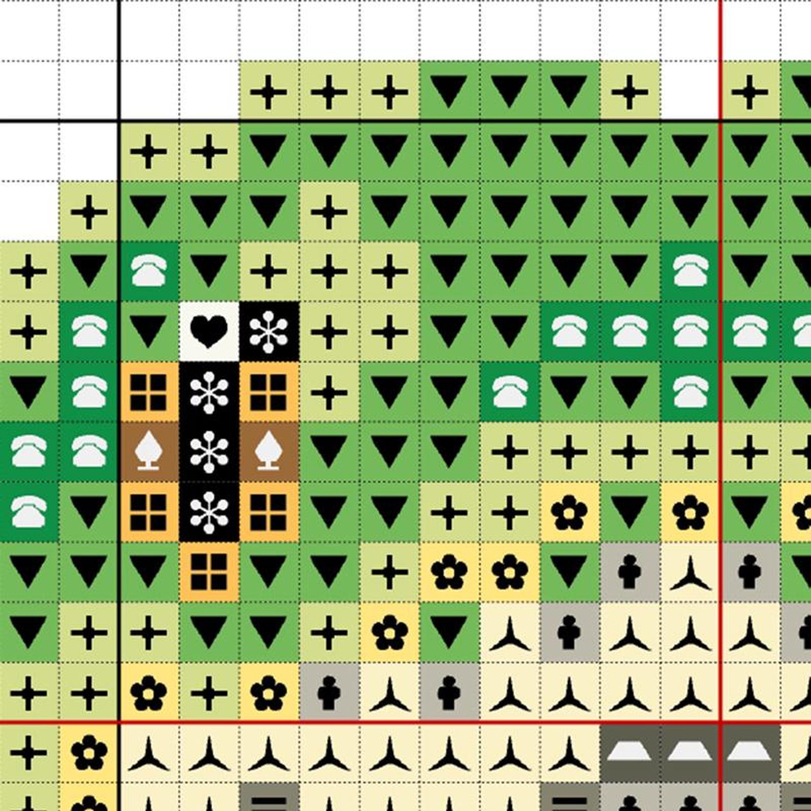 Green Tree Python Cross Stitch Pattern PDF Bundle - Green + Blue Morph ...