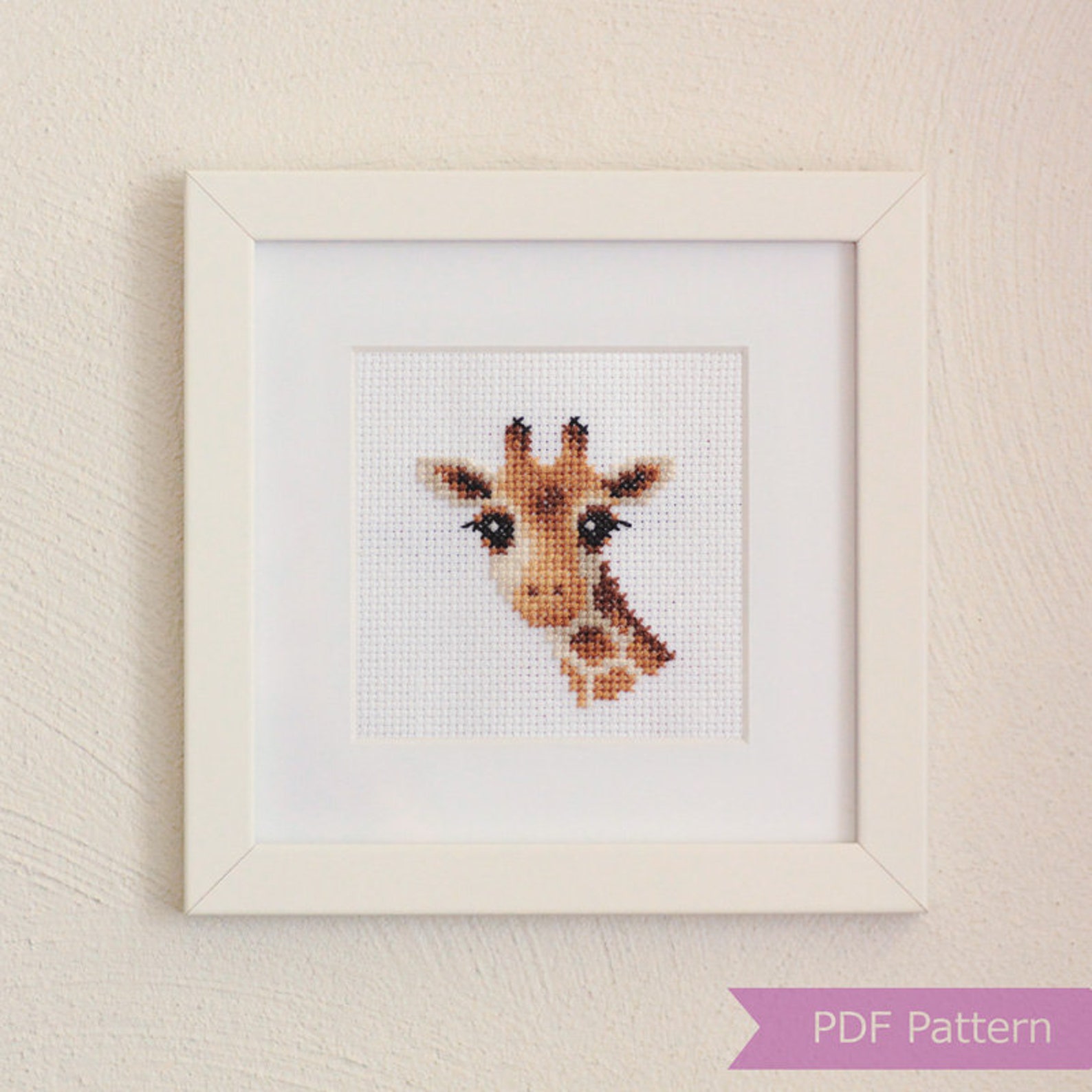 Giraffe Cross Stitch Pattern PDF Bundle Giraffe Instant - Etsy