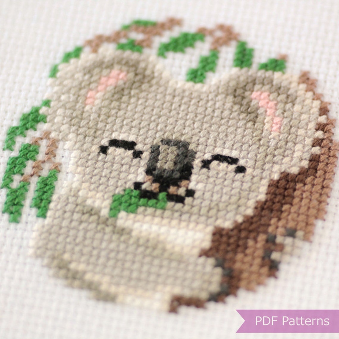 Koala Cross Stitch Pattern PDF Bundle Koala Embroidery - Etsy