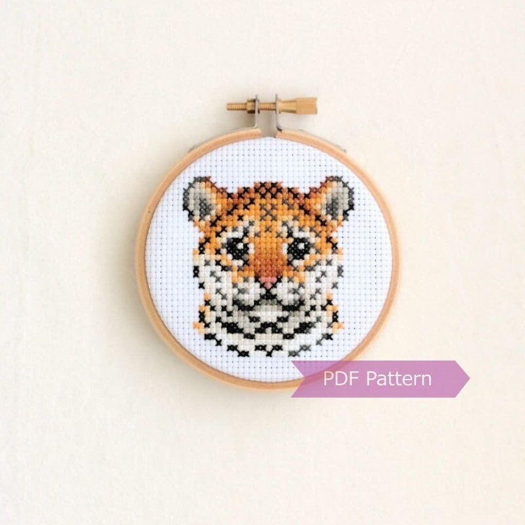 Jaguar Cross Stitch Pattern PDF Bundle Jaguar Embroidery Instant ...