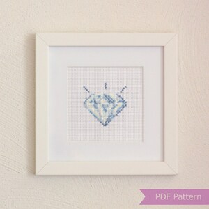 Diamond Cross Stitch Pattern PDF - Diamond Embroidery - Instant ...