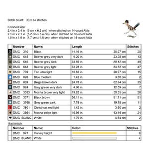 Roadrunner Cross Stitch PDF - Road Runner Embroidery - Instant Download ...