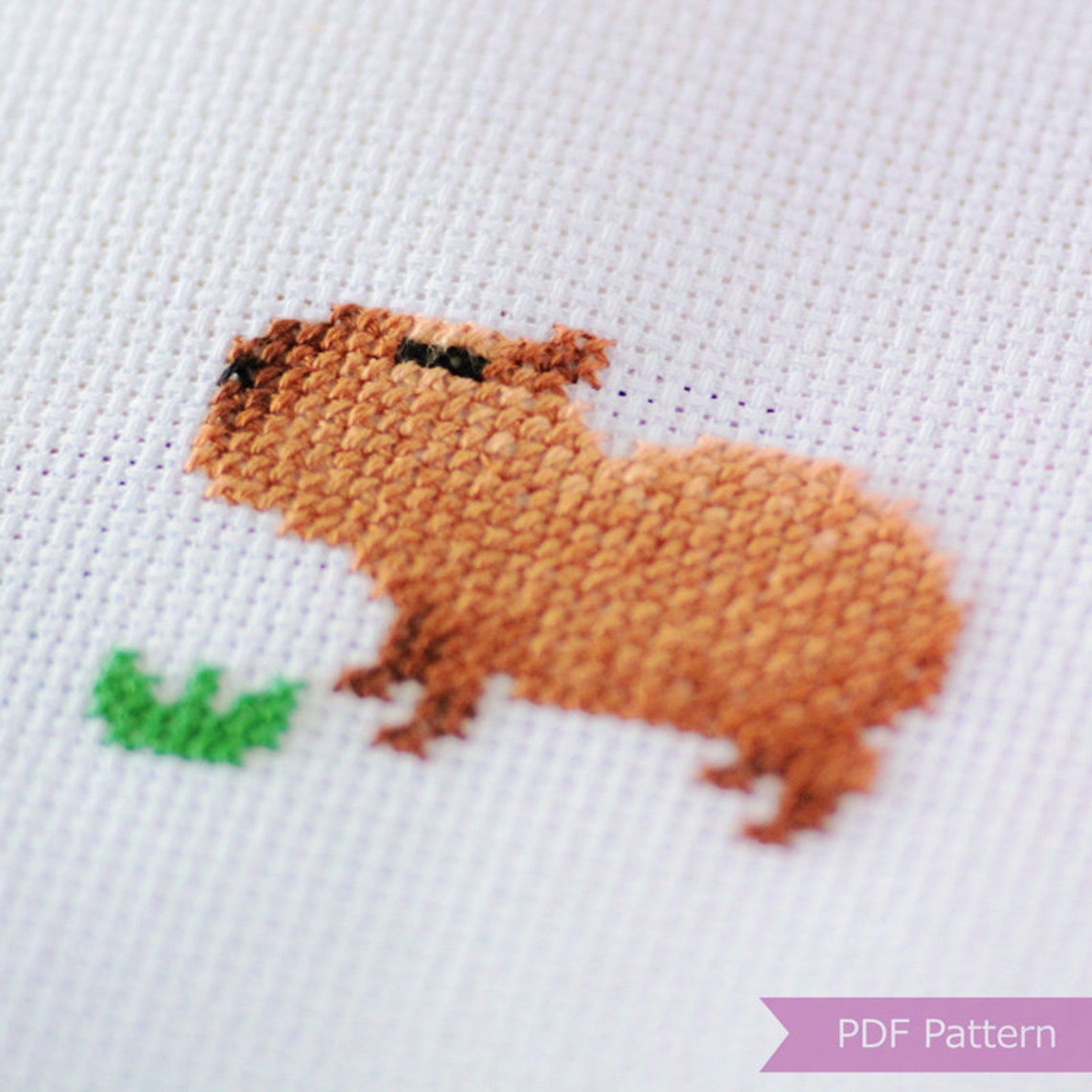 Capybara Cross Stitch Pattern PDF Bundle Capybara Embroidery - Etsy Canada