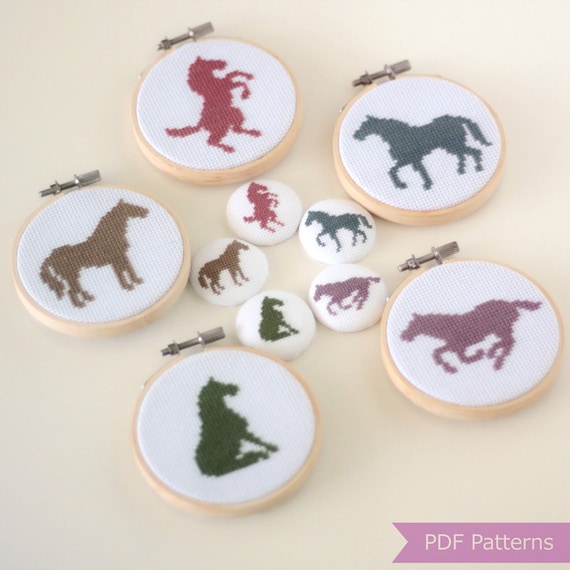 Horse Silhouette Patterns