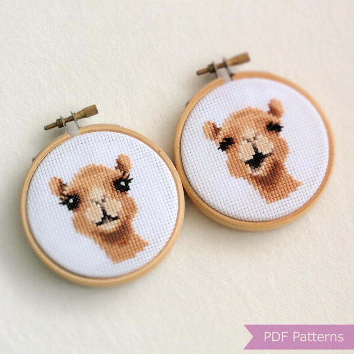 Camel Cross Stitch PDF - Camel + Smiling Camel Embroidery - Instant ...