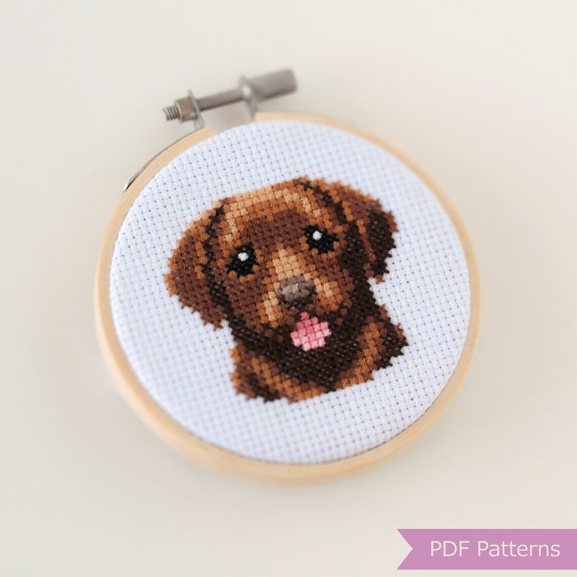 Chocolate Labrador Cross Stitch Pattern PDF Bundle Chocolate | Etsy
