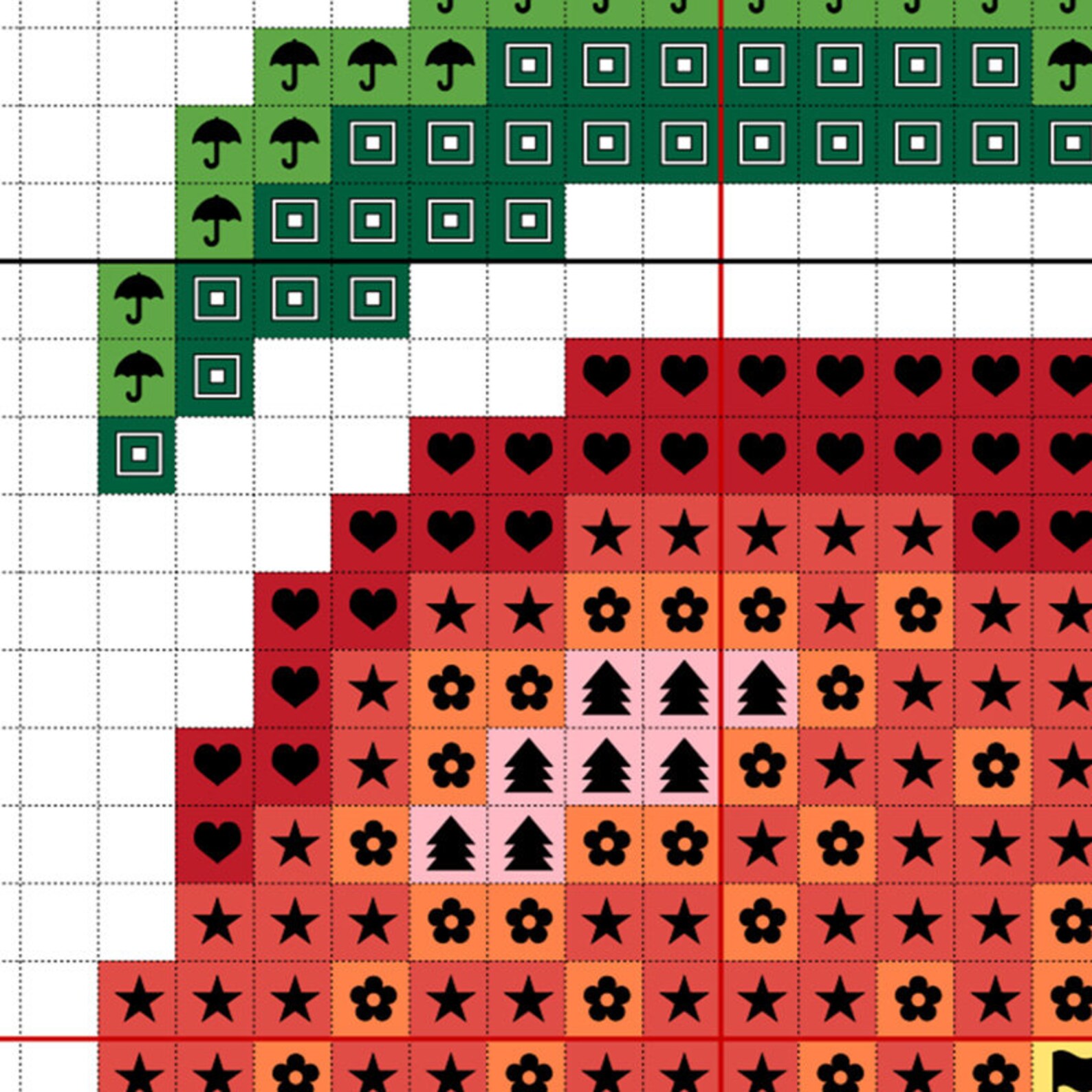 Mango Cross Stitch Pattern PDF Mango Tiny Mango Mango | Etsy