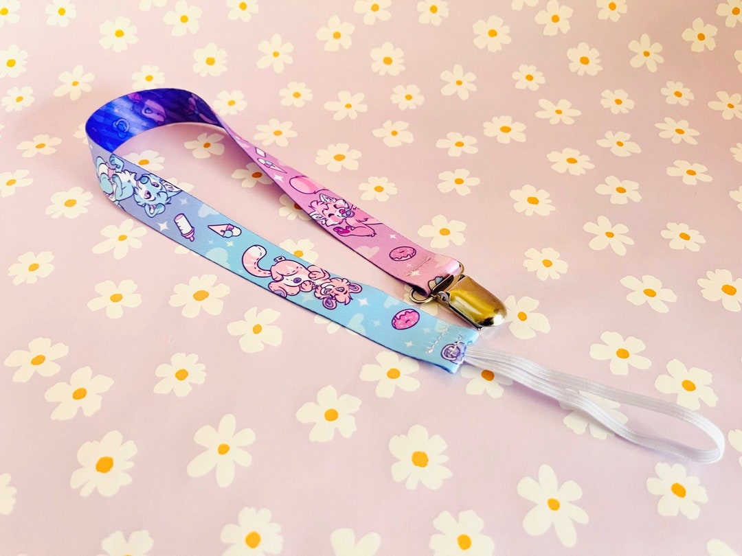 Pastel Dreams Pacifier Clip ABDL - Etsy